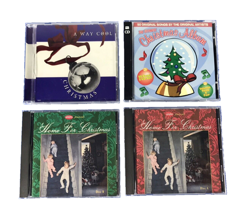 Christmas Album Lot of 4 CDs Christmas Songs Bing Crosby Perry Como ...