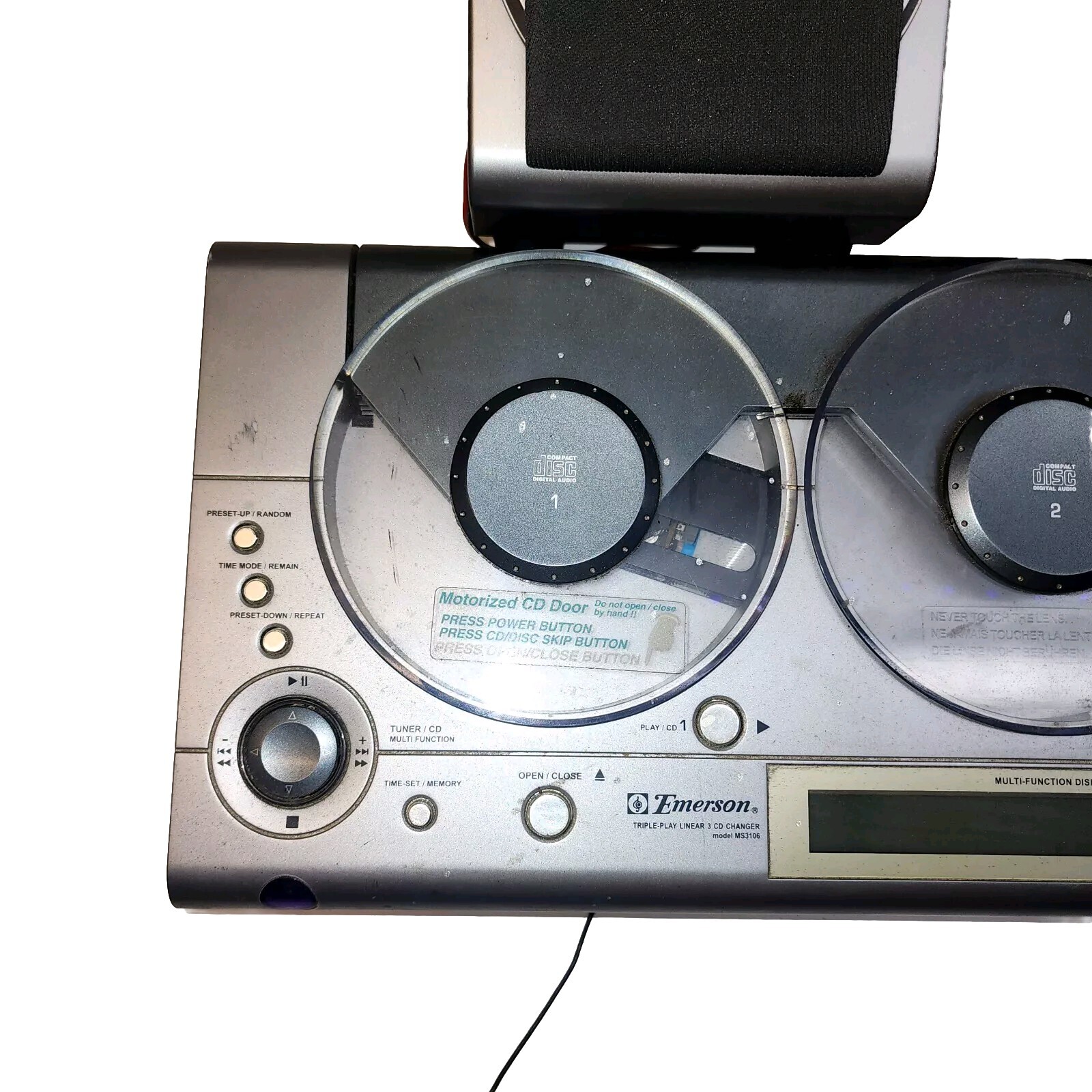 Emerson Triple Play Linear 3 CD Changer MS3106 for sale online | eBay