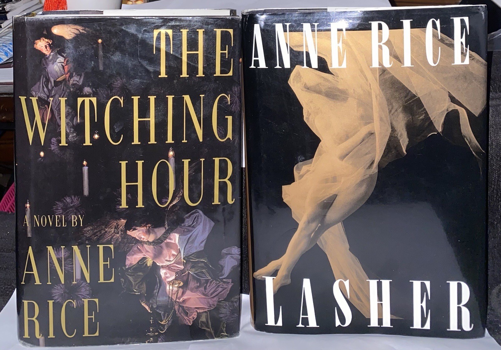 ANNE RICE-LOT-The Witching Hour & Lasher-Signed And Personalized-1st Ed ...