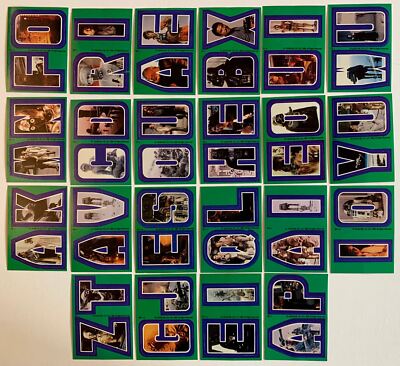 Star Wars Empire Strikes Back Series 3 Vintage Sticker Card Set #67 ...