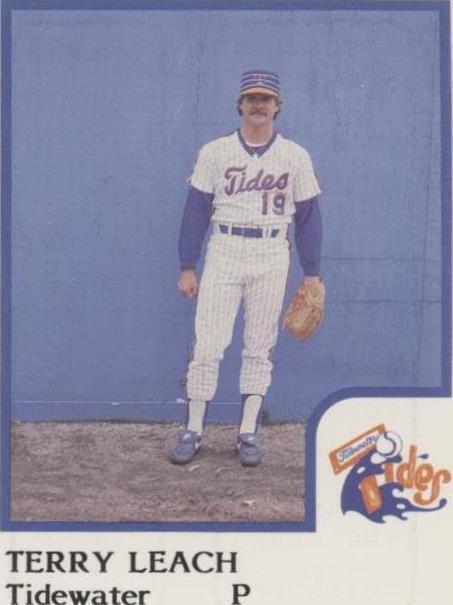1986 ProCards Tidewater Tides - Terry Leach for sale online | eBay