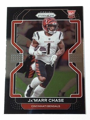 2021 Chronicles Jamar Chase Prizm #PB-9 Cincinnati Bengals Rookie Card ...