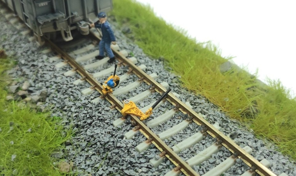 Diorama HO 1/87 Railroad Track Repair and Maintenance Tools and ...