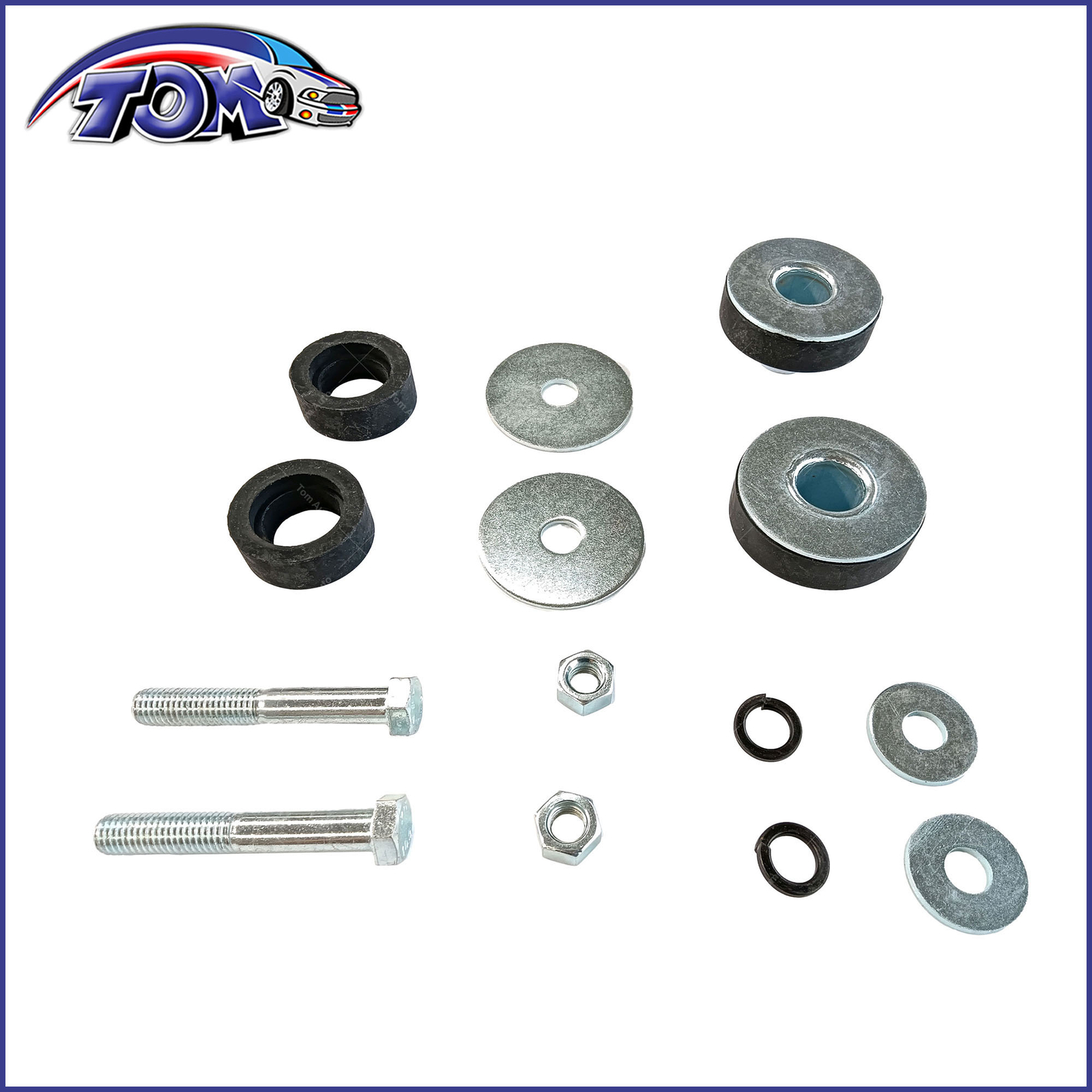 Subframe Radiator Core Support Bushing Kit with Hardware 14pc w/correct ...