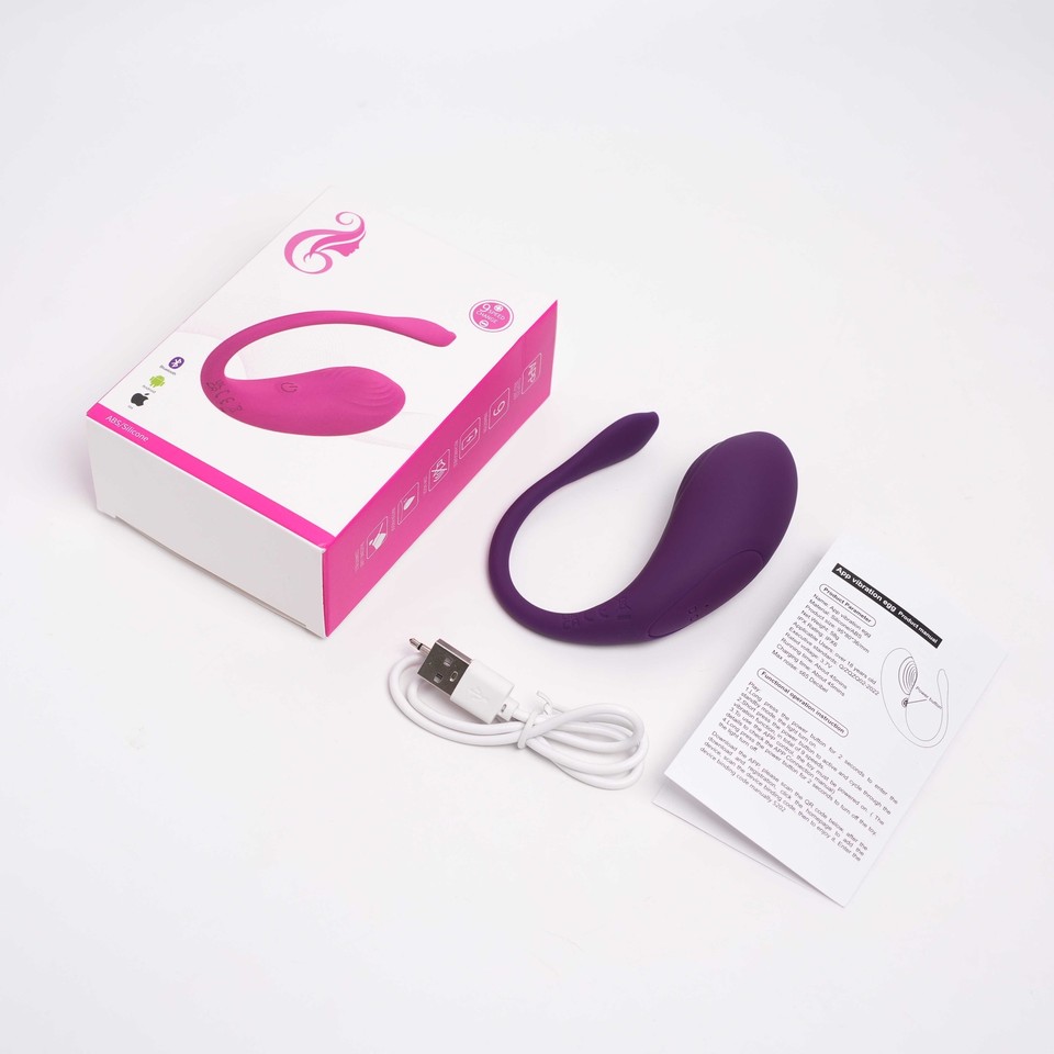 Wireless Bullet Egg Vibrator with APP Remote Control G-Spot Sex Toys ...