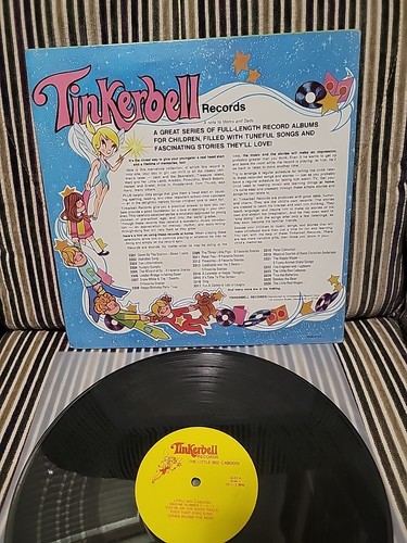 THE LITTLE RED CABOOSE TrainSoundEffects and Songs Tinkerbell Records ...