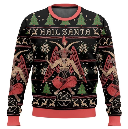 Funny Dark Humor Christmas Sweater, Gothic Holiday Ugly Xmas Jumper | eBay