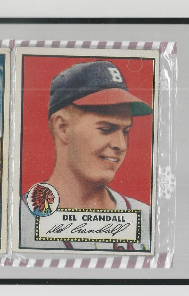 1952 TOPPS Christmas RACK PACK POSSIBLE MICKEY MANTLE ROOKIE/ED MATHEWS ...