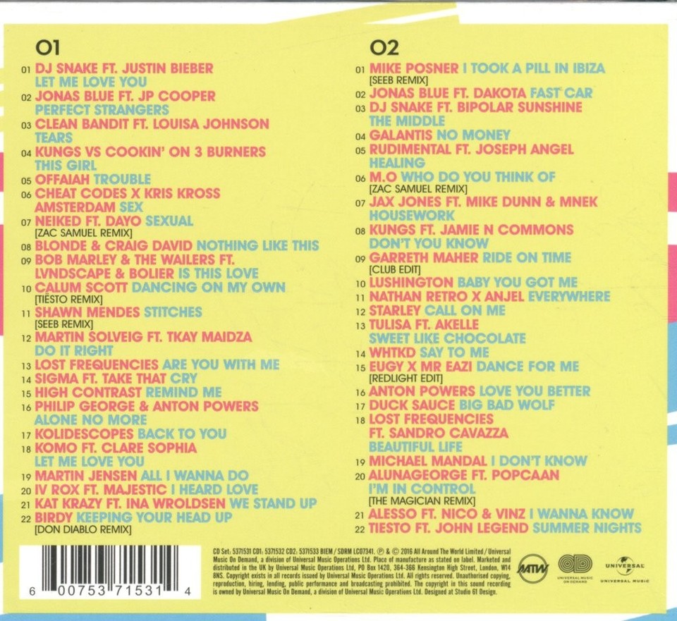 Various Artists Clubland 2017 double CD Europe Universal 2016 in ...
