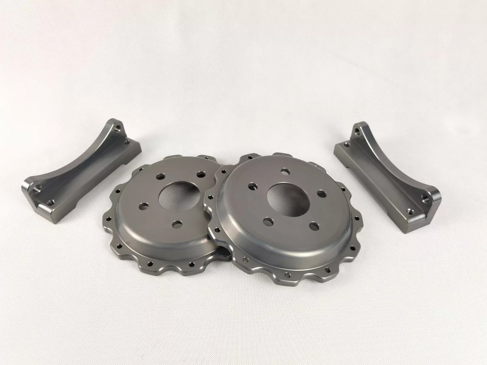 AP Racing BBK RADI-CAL CP8530 BIG 4POT CALIPER BRAKE KIT FOR VW GOLF R ...