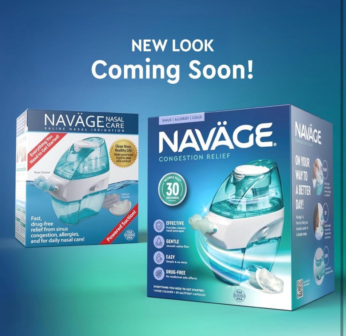 NAVAGE Nasal Irrigation Starter Kit w/30 Capsules (SDG-2) ** for sale ...