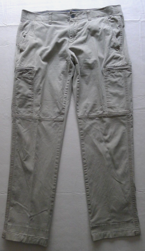 GEORGE Size 38x29 Cargo Pant Tan Brown Comfort Fit Straight Leg Stretch ...