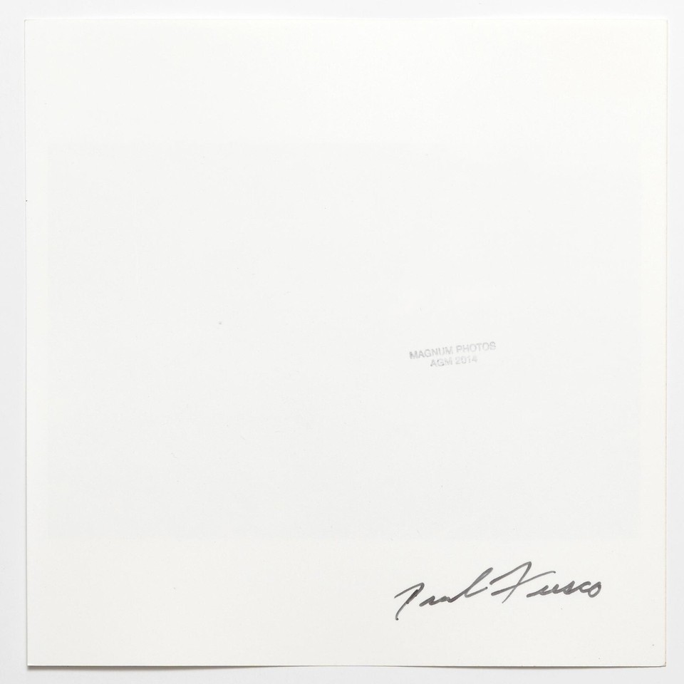 SIGNED Paul Fusco Print - RFK Funeral Train - Magnum Square Print - 6 x ...