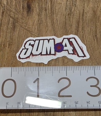 Sum 41 Decal Sum 41 Sticker Music Decal Music Sticker | eBay