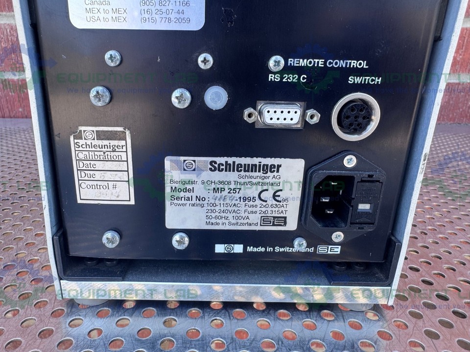 Schleuniger MP257 Programmable Coaxial Cable Stripping Machine | eBay
