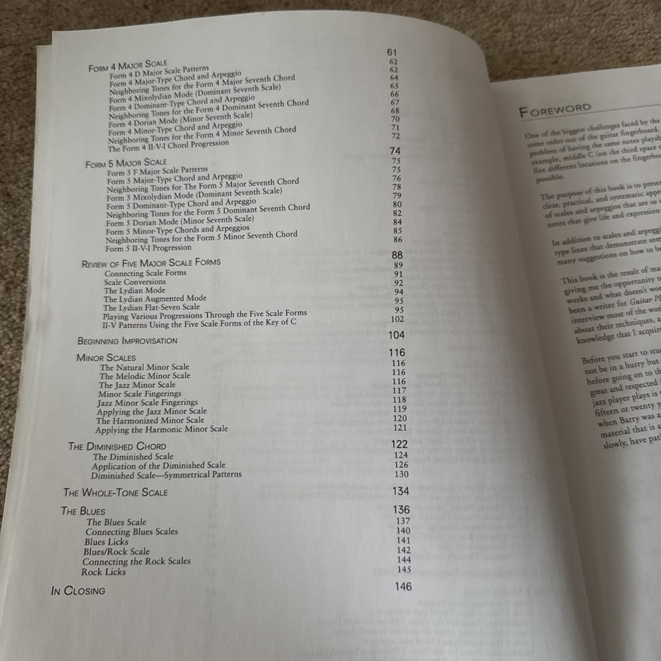 Patterns, Scales and Modes for Jazz Guitar by Arnie Berle Jazz Guitar ...