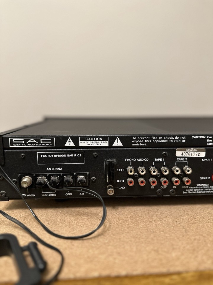 SAE (Scientific Audio Electronics) Rack System Classic 80s Design | eBay