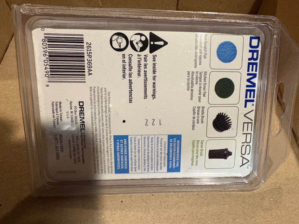 One Dremel Versa Corner Brush Attachment PC3691 - NOS 80596054908| eBay