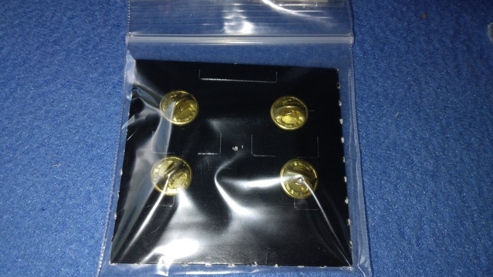 4 - DIFFERENT PAIRS OF US Army Aide to General 1,2,3,4, STAR PIN SETS ...