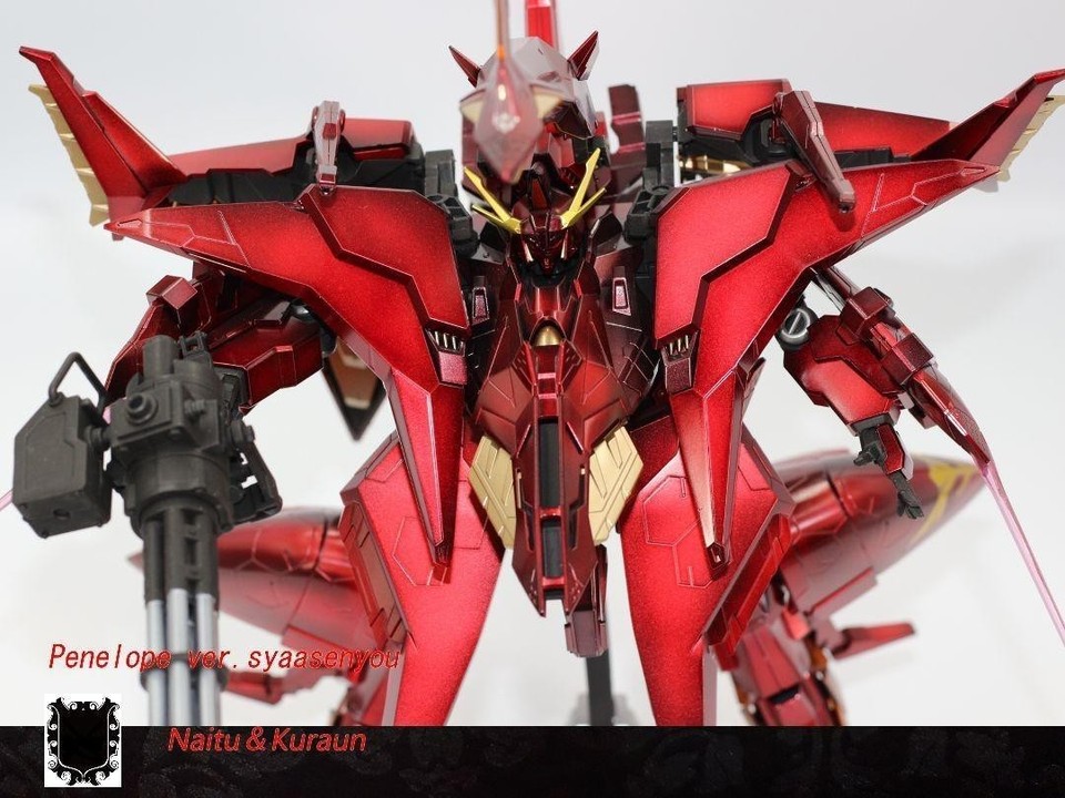 GUNDAM MG Penelope Char's Color All Painted 1:144 HGUC Built BANDAI ...