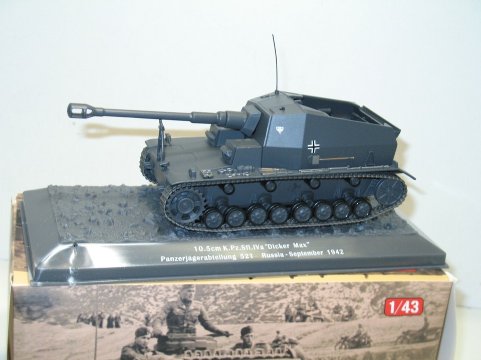 ALTAYA Scale 1:43, German Military Tank Dicker Max | eBay