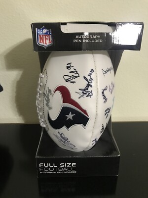 Houston Texans autograph football | eBay