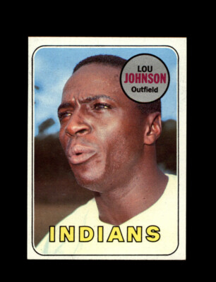 1969 LOU JOHNSON TOPPS #367 INDIANS *0475 | eBay