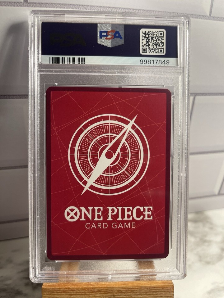 Eustass Captain Kid - ST02-001 - Leader- Foil - Eng- One Piece - PSA 10 ...