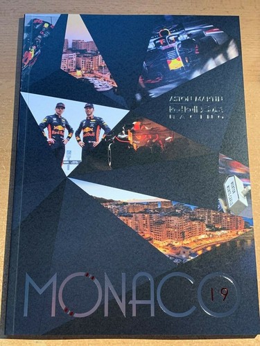 Max Verstappen Red Bull & Toro Rosso F1 Formula 1 Monaco 2019 VIP Book ...