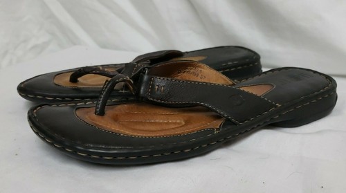 B.O.C. BORN BROWN THONG FLIP FLOPS WOMENS SANDALS 9 FREE SHIPPING | eBay