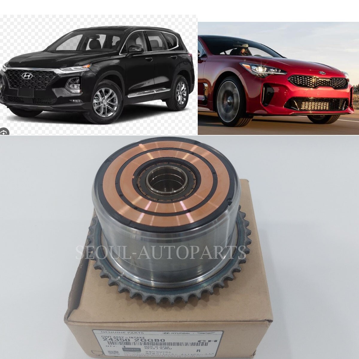 Express 243502GGB0 CVVT ASSY-INTAKE for Genesis Sonata Tucson Sorento ...