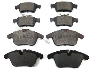 JAGUAR XF 2.2D 2.7D 2008-2016 FRONT AND REAR BRAKE PADS SET (NOT 3.0D ...