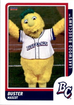 2019 Lakewood BlueClaws Choice #34 Buster MASCOT - NM Baseball Card | eBay