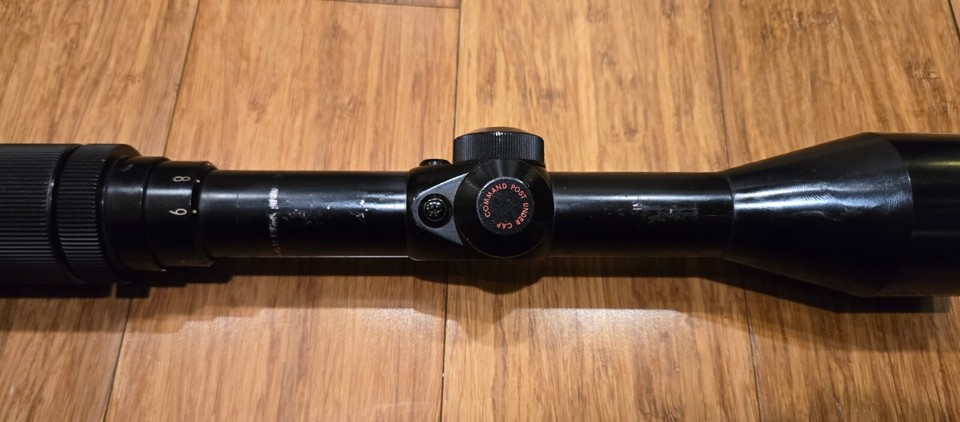 Bushnell Scope Chief 3x9x40mm 1 Inch Gloss Rifle Scope Command Post ...
