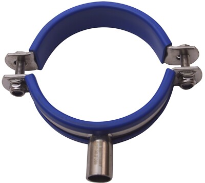 Tubing Pipe Stand-Off | 3 inch Padded - Stainless Steel SS304 - (2 Pack ...