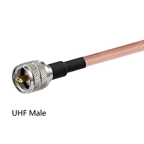 PL 259 Cable UHF Male PL-259 to UHF Male PL-259 Low Loss Coax Cable UHF ...