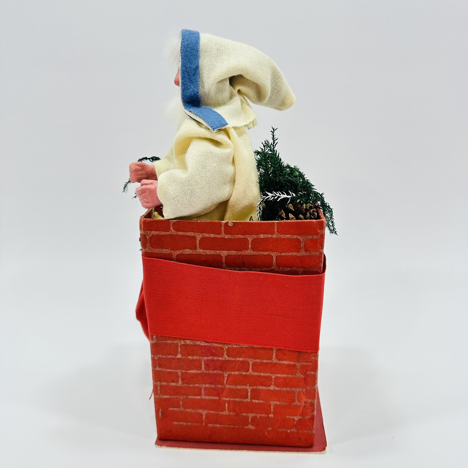 Antique German Santa Claus in Chimney Christmas Candy Container Signed ...