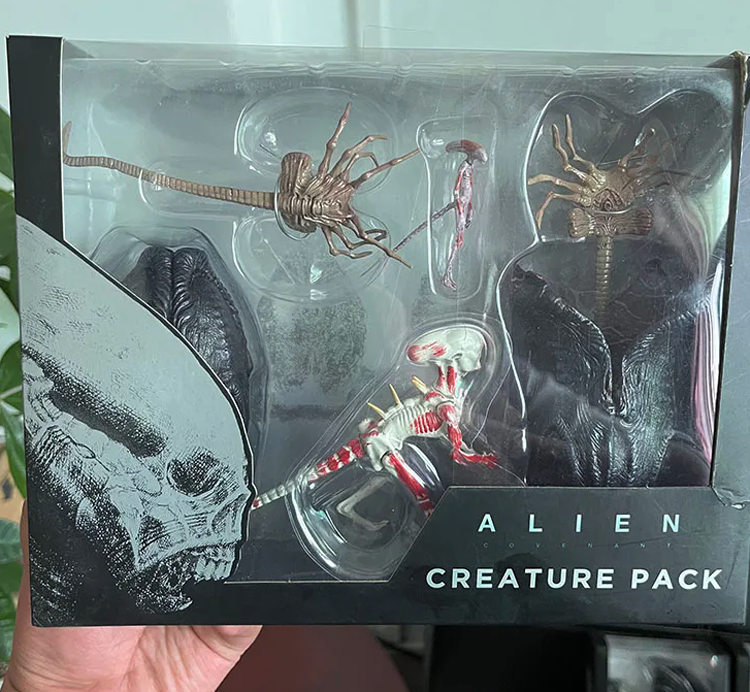 NECA Alien Covenant Neomorph Creature Pack 7" Action Figure 1:12 Scale ...