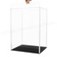 20" Large Acrylic Display Case Dustproof Clear Box Action Figures Self ...