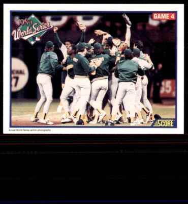 1990 Score 1980 World Series Game 4 Baseball Cards #703 | eBay
