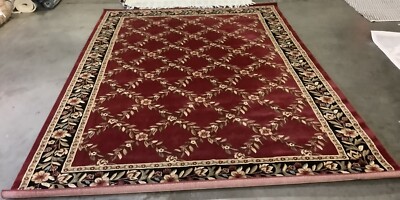 RED / BLACK 8'-0" x 11'-0" Flaw in Rug, Reduced Price 1172677108 LNH557 ...