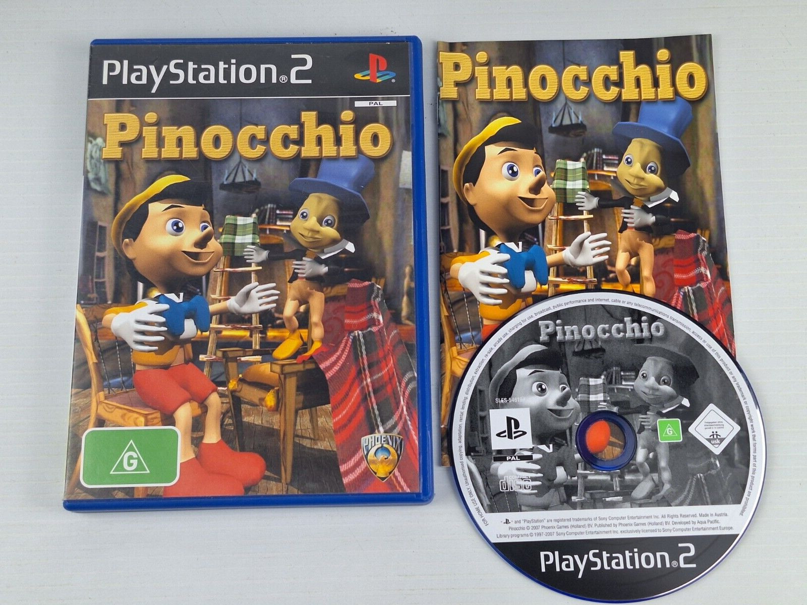 Pinocchio PlayStation 2 PAL - Prix - Photo - Présentation