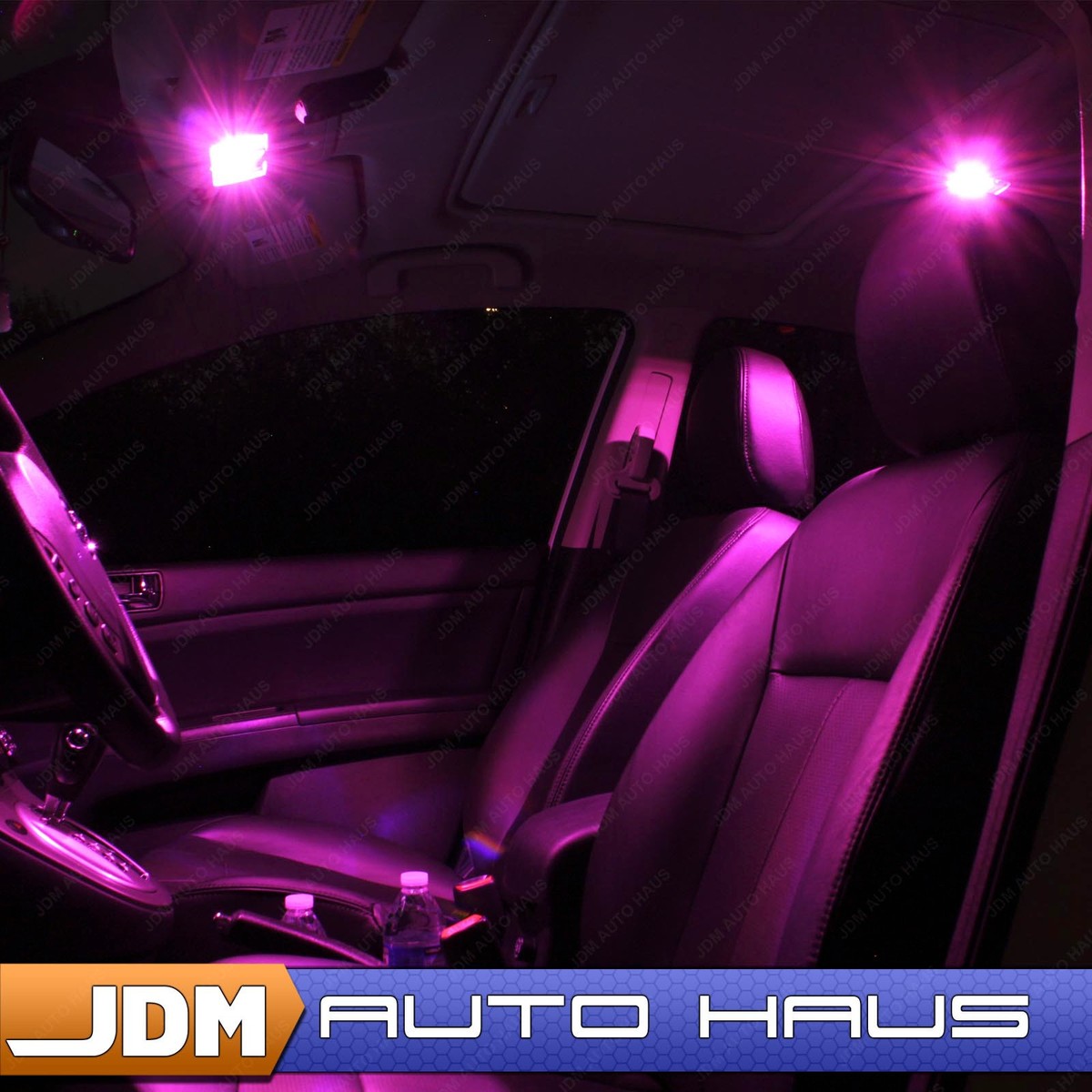 Purple Honda Accord Interior Design