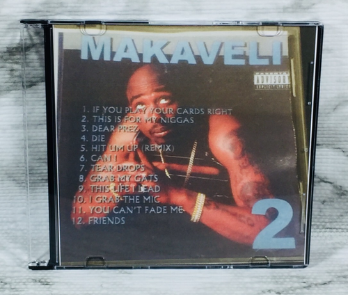 2PAC - MAKAVELI (PART 2) TUPAC SHAKUR (PROMO) MIXTAPE MIX CD OLD SCHOOL ...