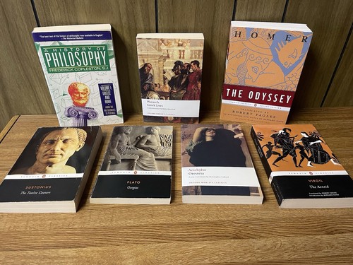 Greek and Roman Epics/Philosophy Book Lot - Odyssey, Aeneid, Gorgias | eBay