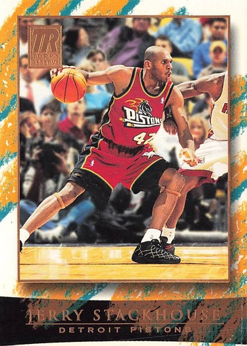 2000 Topps Reserve #85 Jerry Stackhouse Detroit Pistons | eBay