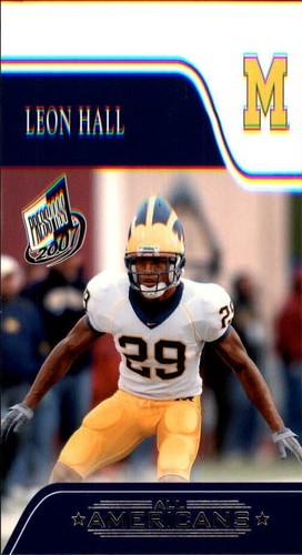 2007 Press Pass #84 Leon Hall AA | eBay