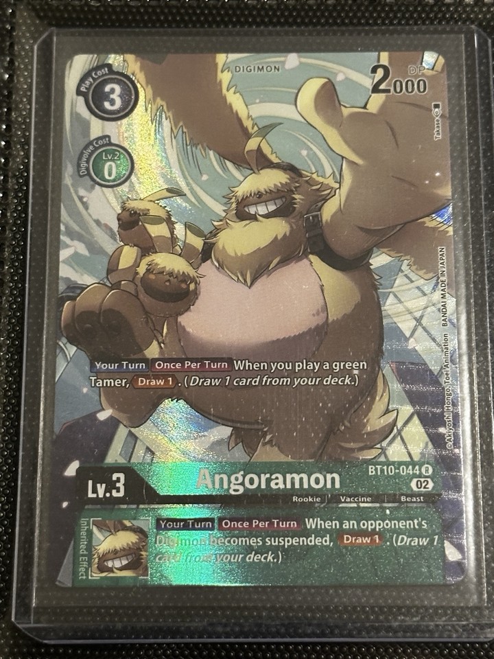 ANGORAMON #BT10-044 Alternative Art Digimon XROS Encounter NM/MT | eBay
