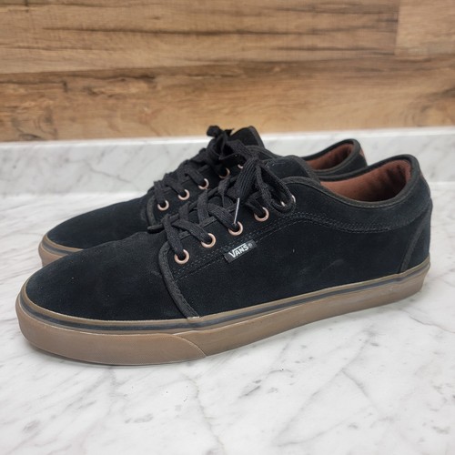 VANS Pro Black Men’s Shoes Size 14 UltraCush Skateboard Suede Sneakers ...