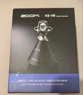 NEW ZOOM H3-VR Ambisonic 360° VR Portable Digital Handy Recorder 360 ...